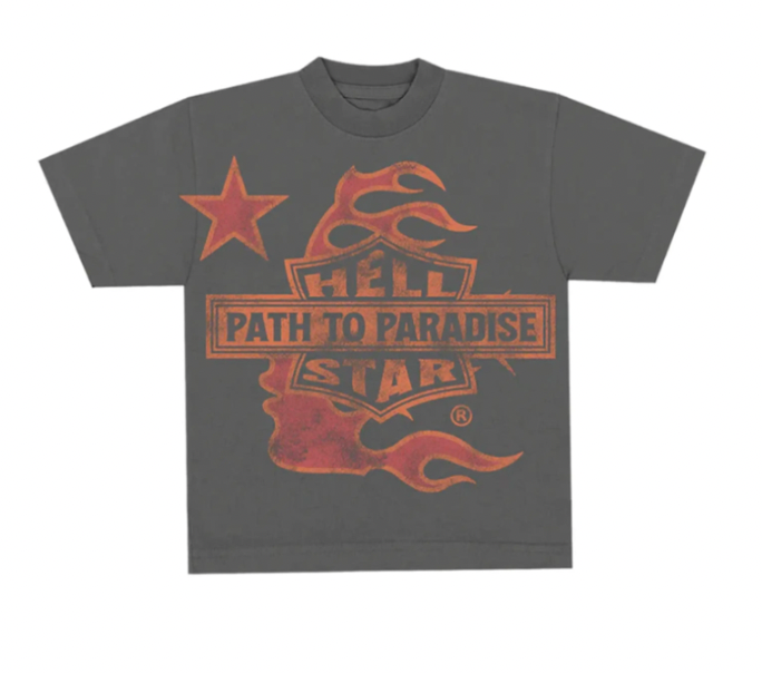 Hellstar Biker Tee Black – Upper Level 916